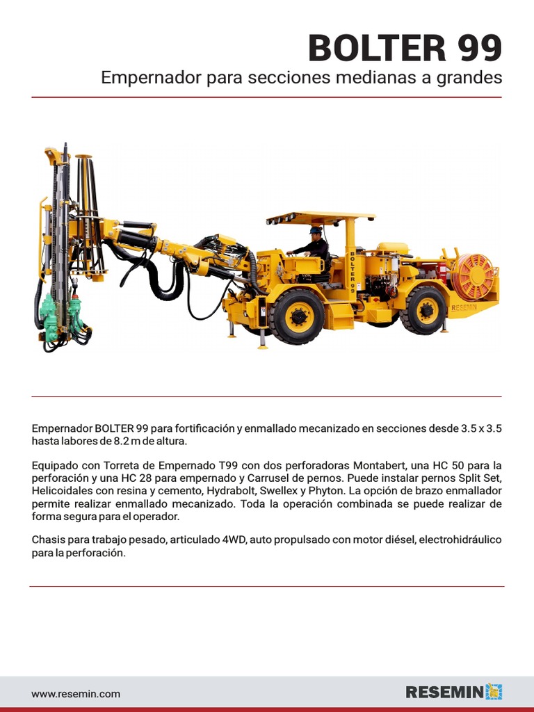 BOLTER 99 (Español) - REV. 190220 | PDF | Bienes manufacturados ...