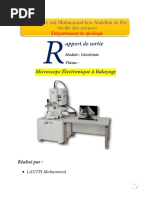 Présentation MEB EDX | PDF | Microscopie électronique à balayage ...