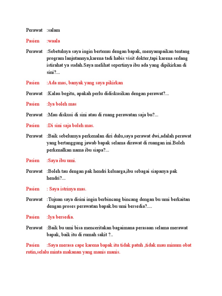 Percakapan Keluarga | PDF