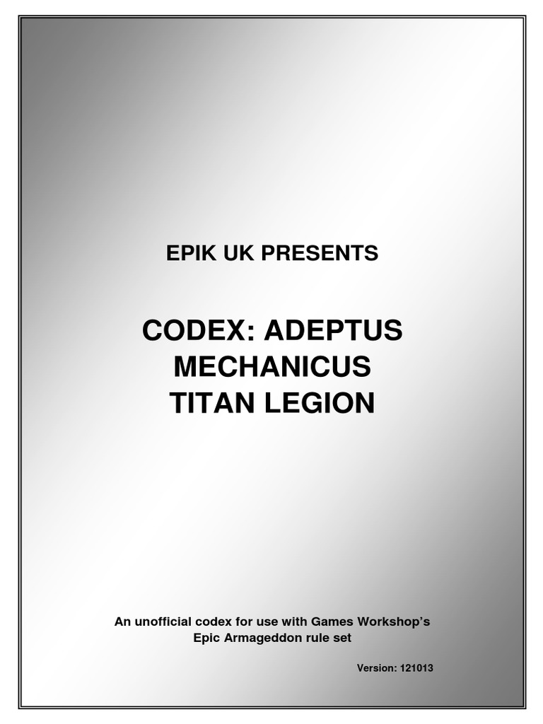 Codexa MTL | PDF | Campaign Settings