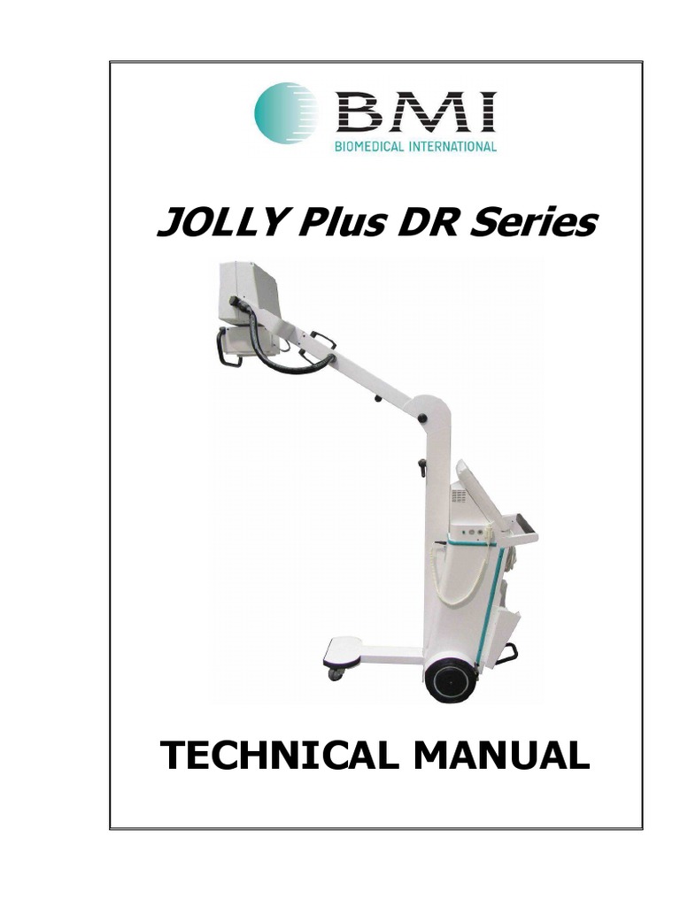 JOLLY Plus DR Series Technical Manual | PDF | Medical Device | Vacuum Tube