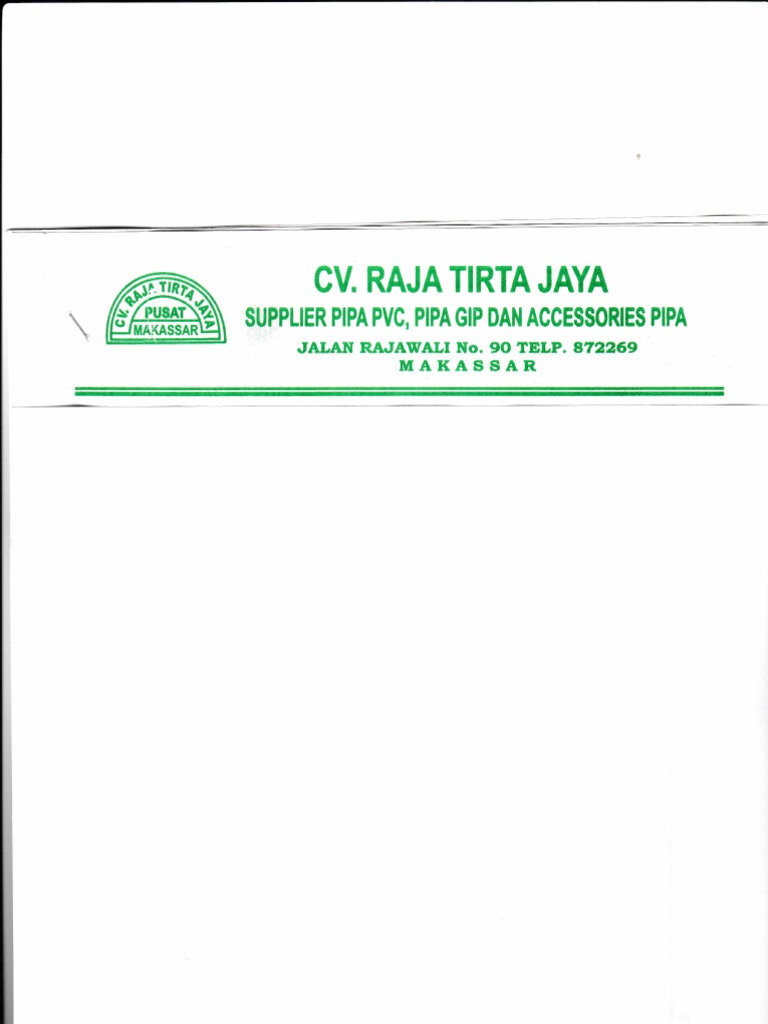 Scan - HARGA PIPA | PDF | Technology & Engineering