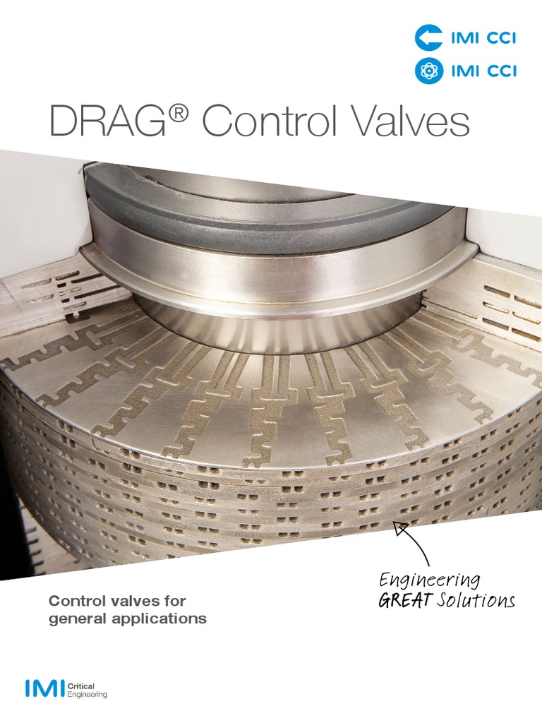 IMI CCI Product DRAG-Control-Valves AW LRES | PDF | Valve | Steel