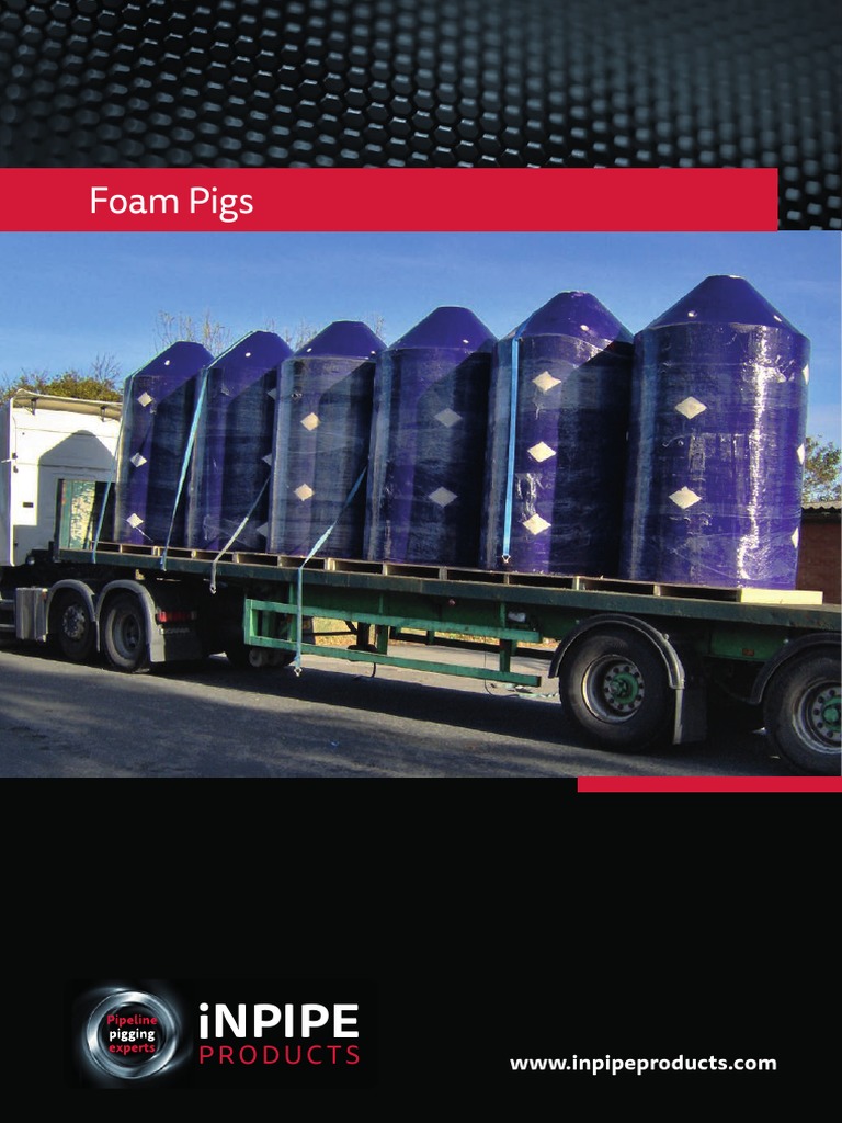 iNPIPE Products Foam Pig Data Sheet | PDF | Building Materials | Manufactured Goods