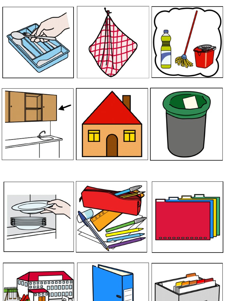 Pictogramas para Salas | PDF