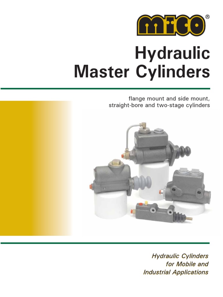 Hydraulic Master Cylinder | PDF | Valve | Brake