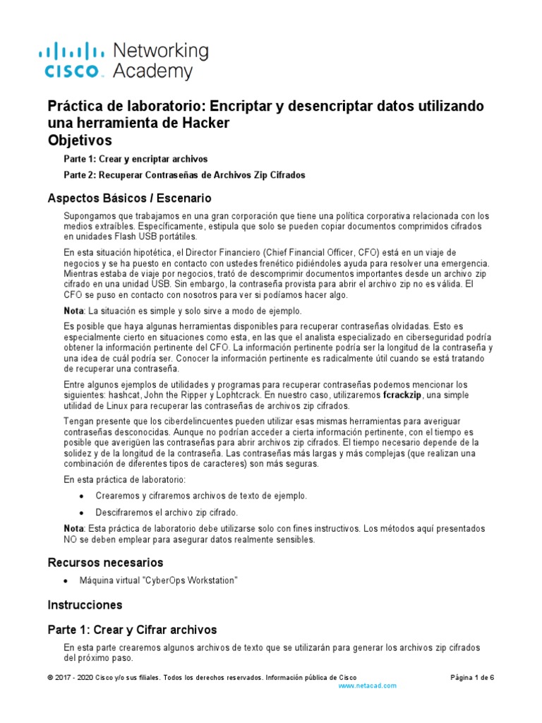 Lab02 Encrypting And Decrypting Data Using A Hacker Tool Pdf