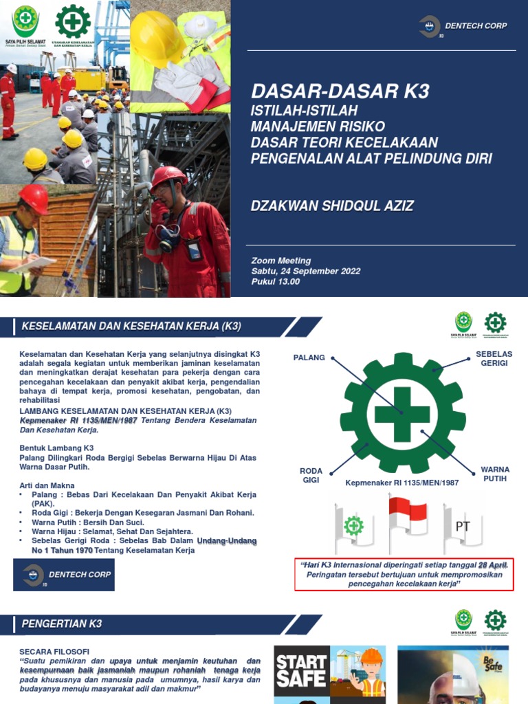 Dasar Dasar k3 | PDF