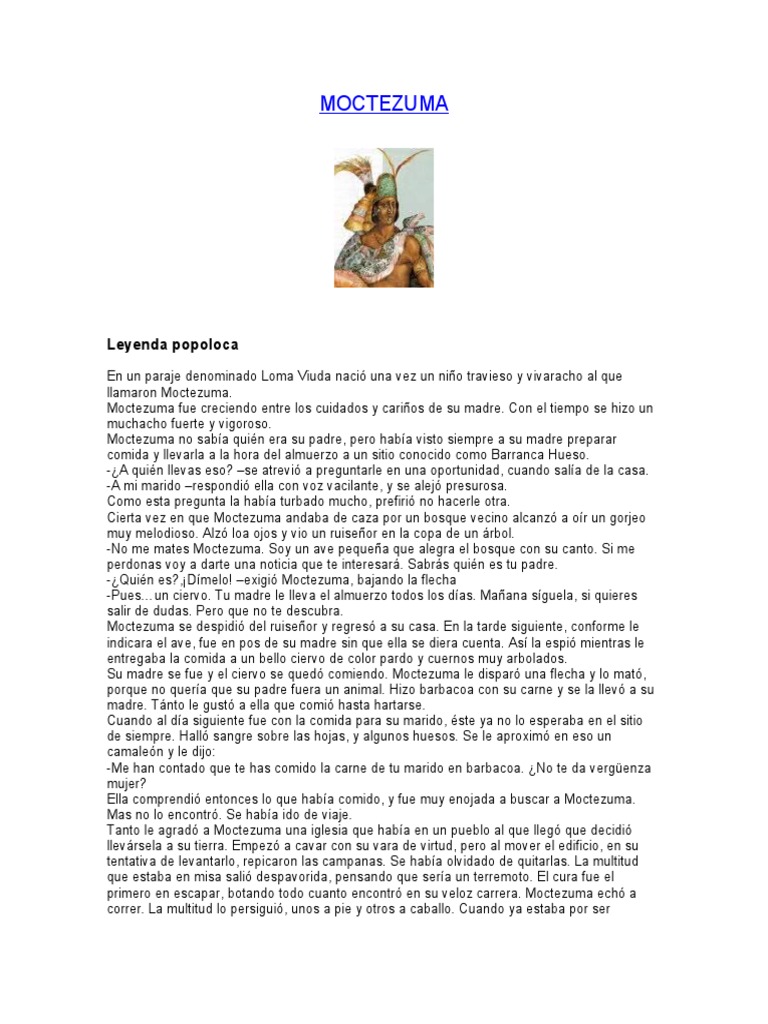 MOCTEZUMA | PDF