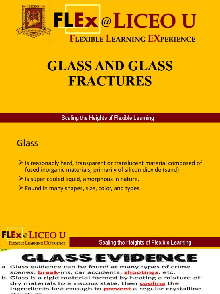 GLASS FRACTURES | PDF | Glasses | Fracture