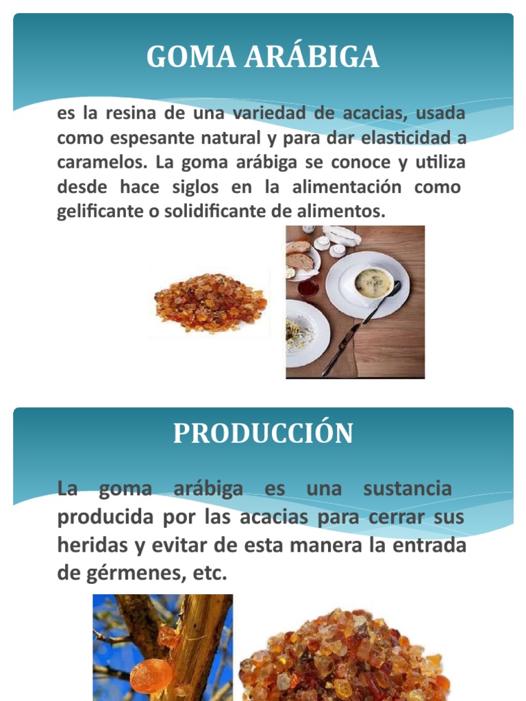 Goma Arábiga | PDF | Cocina, comidas y vino