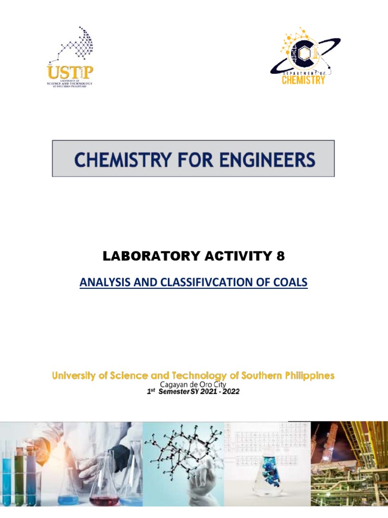 Activity 8 - Analysis and Classification of Coals | PDF | Bituminous ...
