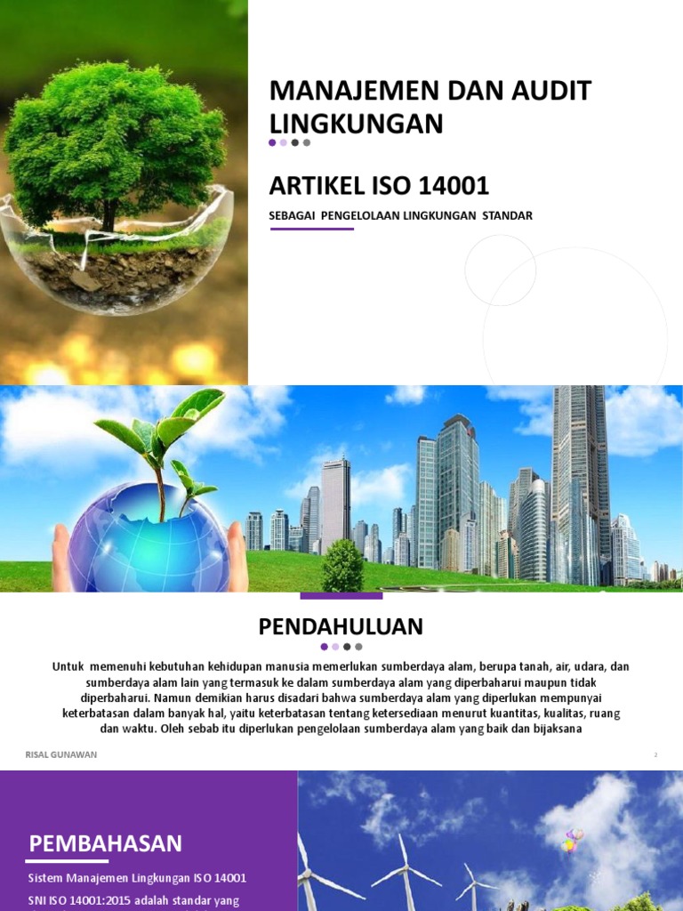 ISO 14001 Sebagai Pengelolaan Lingkungan | PDF | Karier & Perkembangan