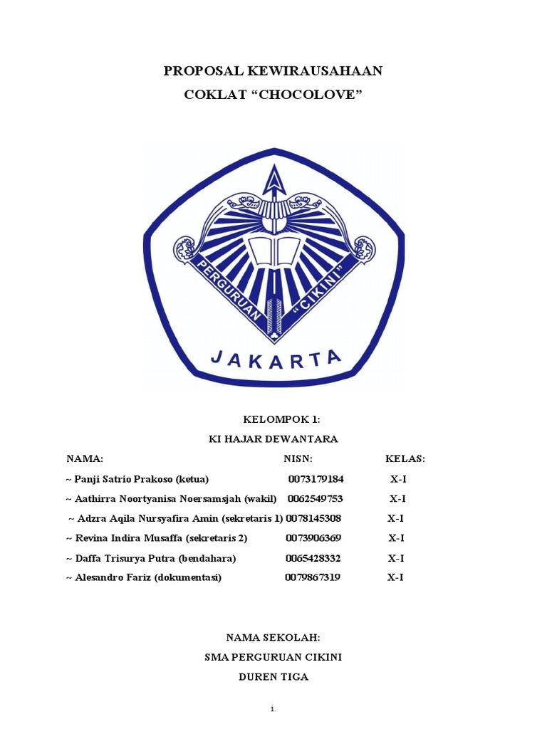 Cover Proposal Propela | PDF