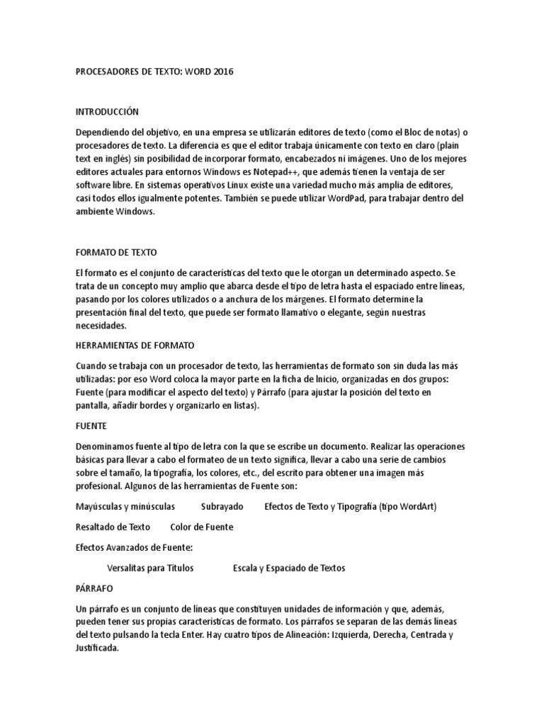 C1 - Texto - Formato de Texto | PDF