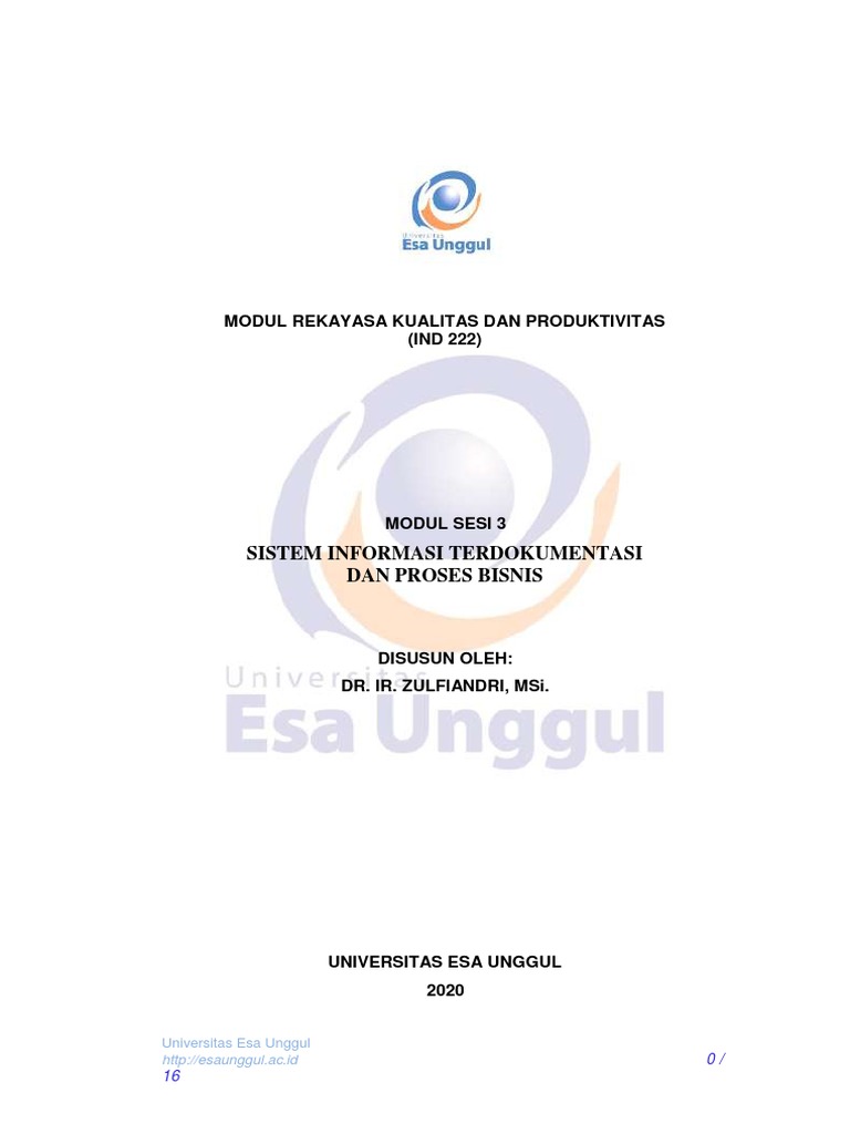 Modul3 IND222 6129 Zulfiandri | PDF | Bisnis