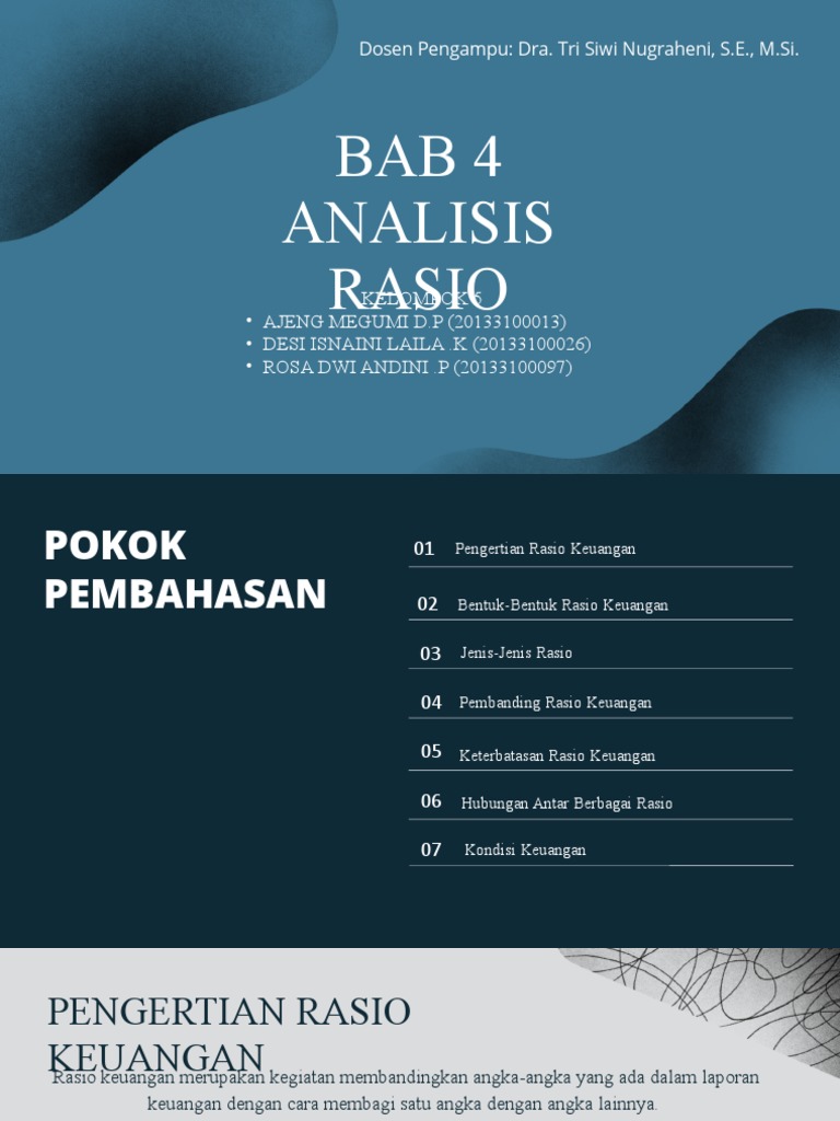 Analisis Rasio Keuangan Perusahaan | PDF | Bisnis | Pengelolaan ...