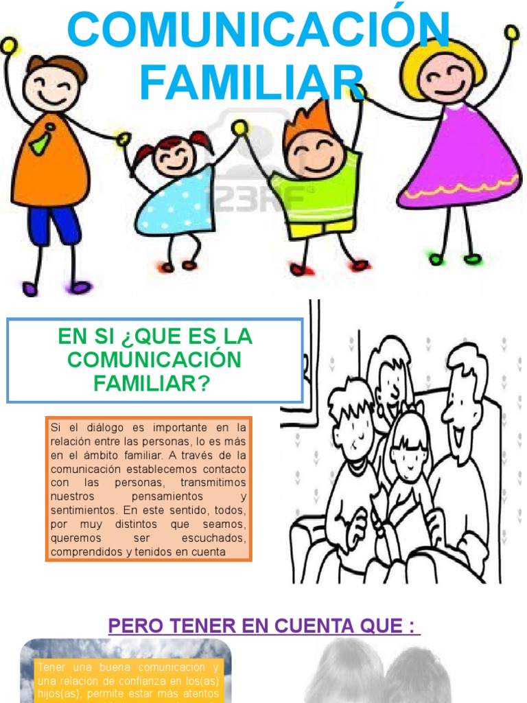Comunicación Familiar: Claves y Dibujo | PDF