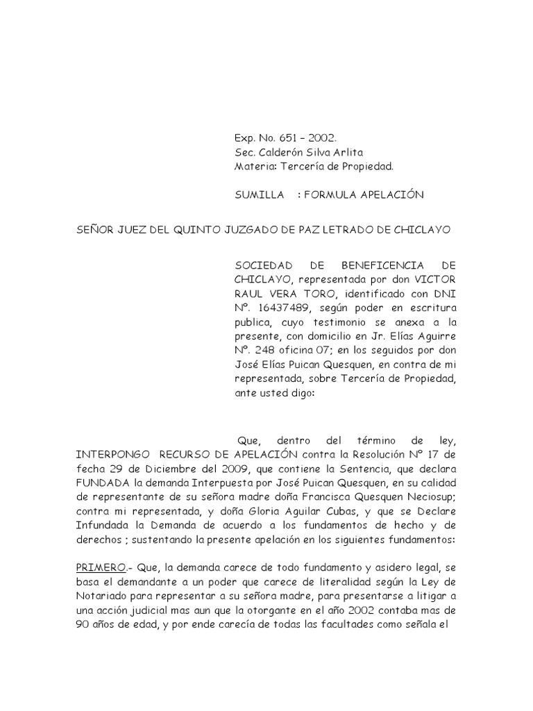 ACCION DE AMPARO, Modelos | PDF | Demanda judicial | Mandato