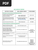 SEC Contact Information and Services | PDF | Securities (Finance ...