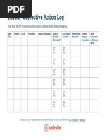 Receiving Log Template Sample | PDF