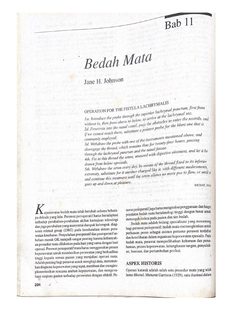 Bedah Mata | PDF