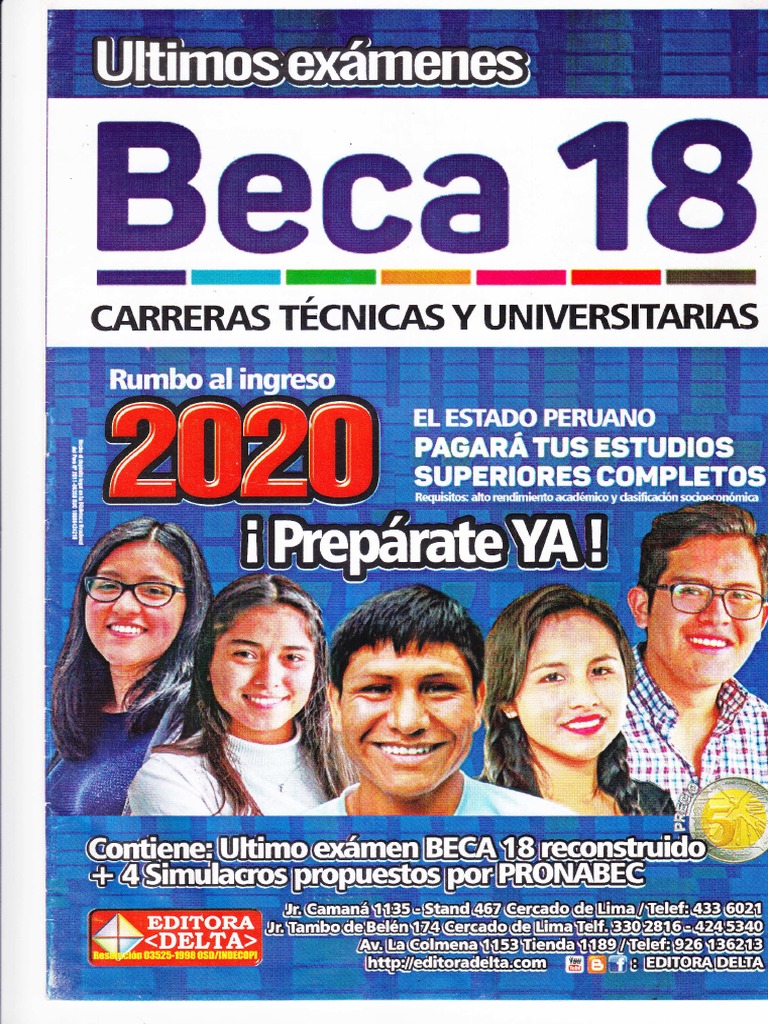 Beca 18-Ingreso Examenes | PDF | Esparta | Inteligencia (IA) y semántica