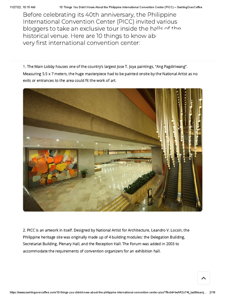 Discover 10 Facts About PICC | PDF | Business | Art