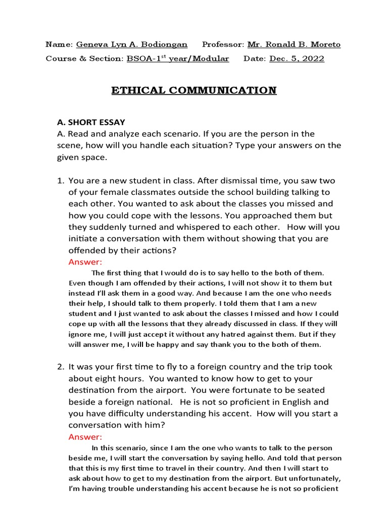 Module 2 Lesson 1 In Purposive Communication Pdf Cognition