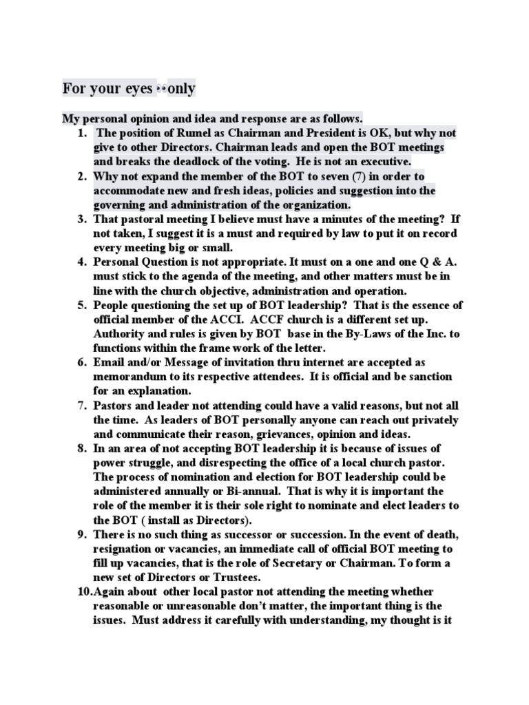 Board Resolution | PDF