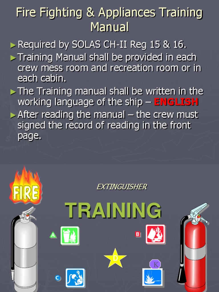 Fire Fighting & Appliance Training | PDF