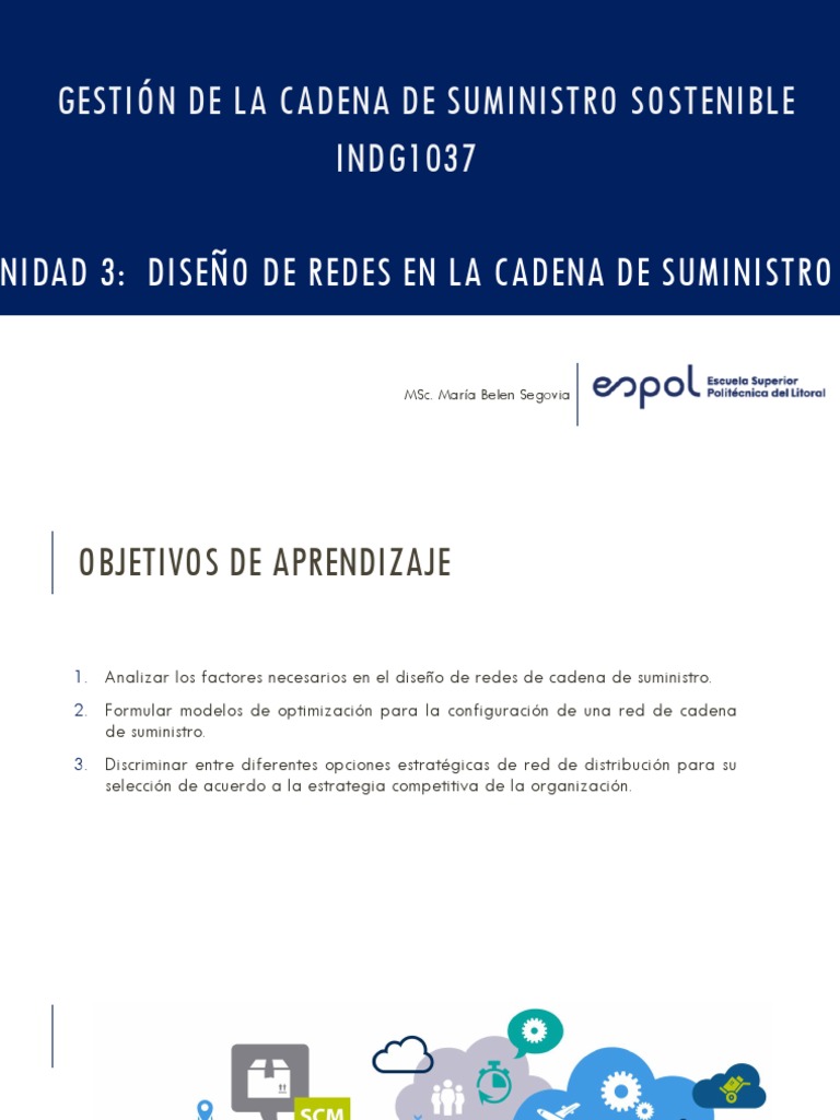 Diseño de Redes de Cadena de Suministro I PARTE | PDF | Mercado ...
