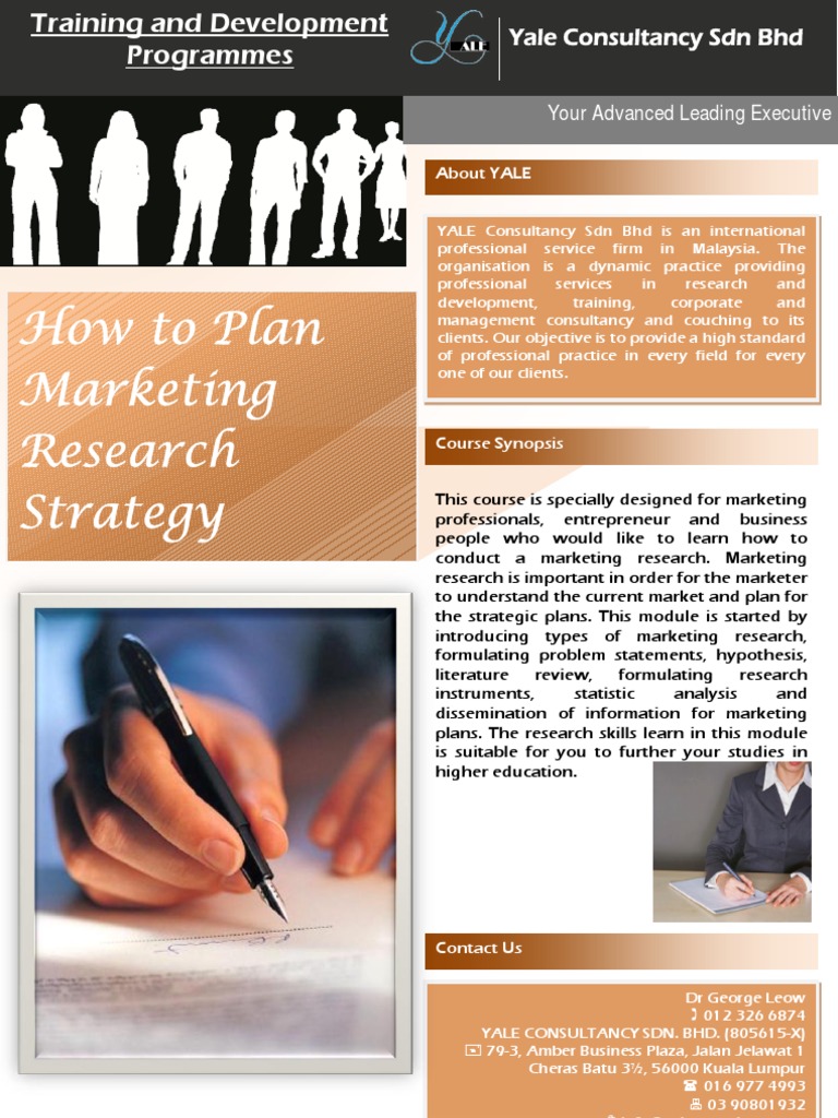 How To Plan Marketing Research Strategy | PDF | Marketing Research ...