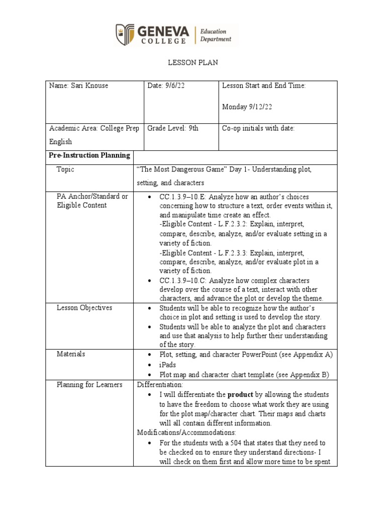 MDG - Day 1 | PDF | Lesson Plan | Education Theory