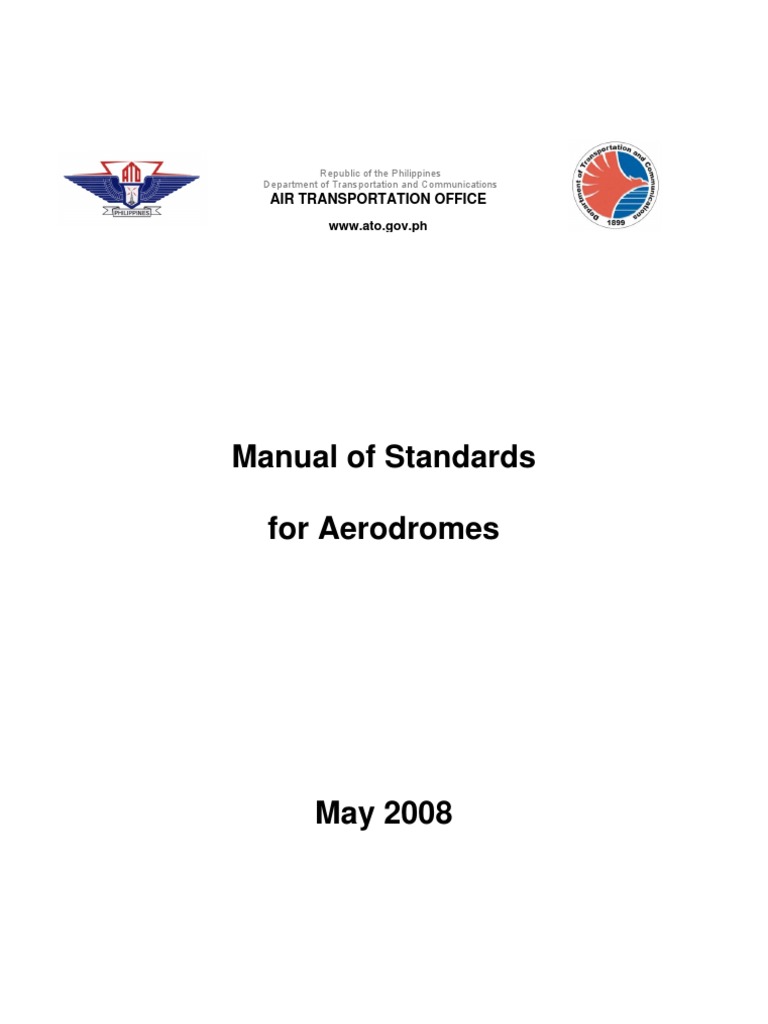 Manual of Standards For Aerodromes - 2008 | PDF | Geodesy | Aerodrome