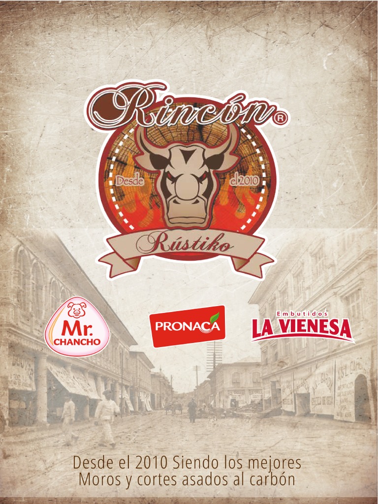 Menu Rincon Rustico PDF | PDF