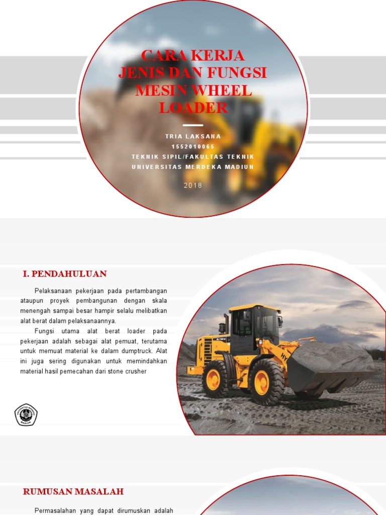 Panduan Lengkap Wheel Loader | PDF