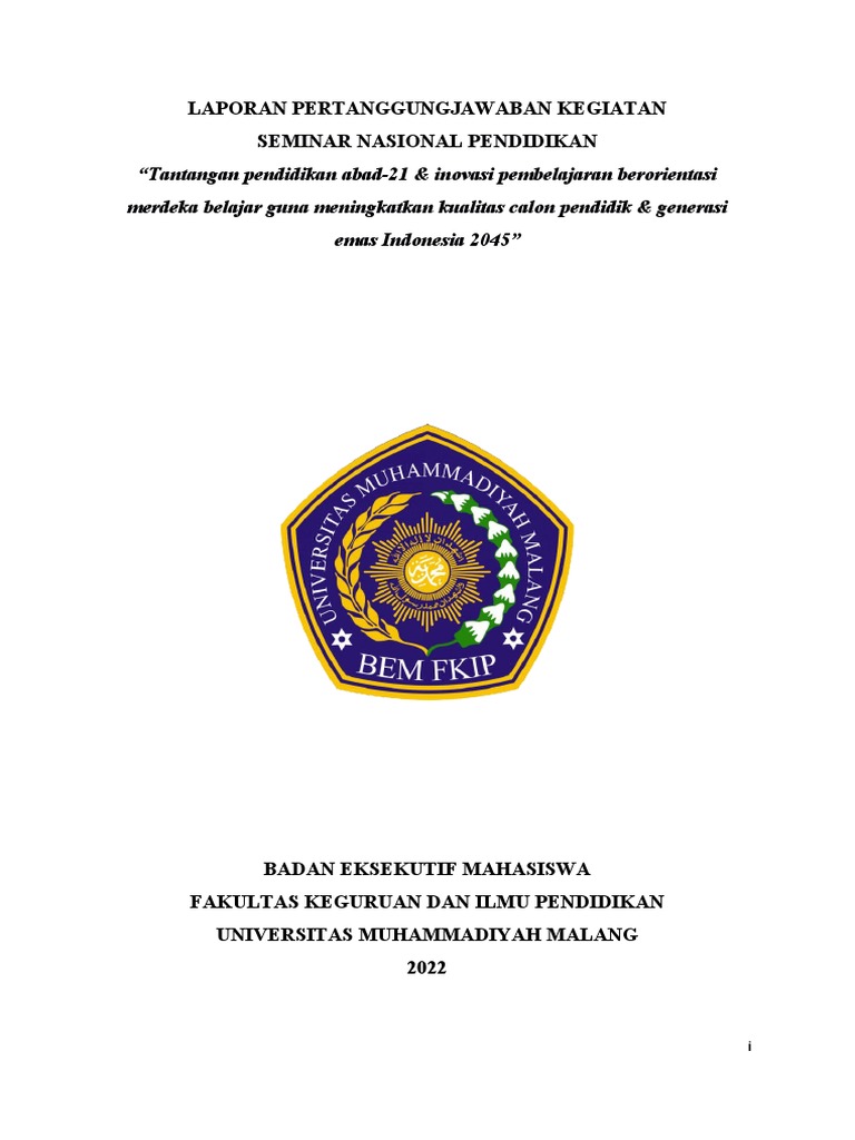 Laporan LPJ Kegiatan | PDF