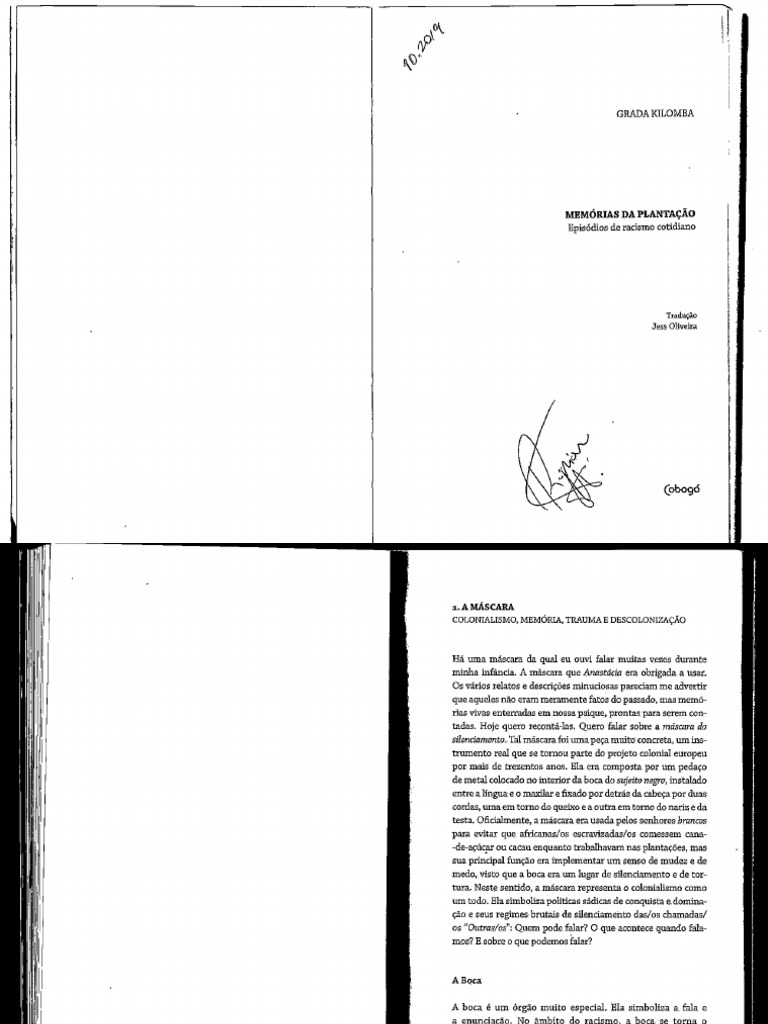 Kilomba Mem rias Da Planta o Caps 1 2 3 4 14 PDF