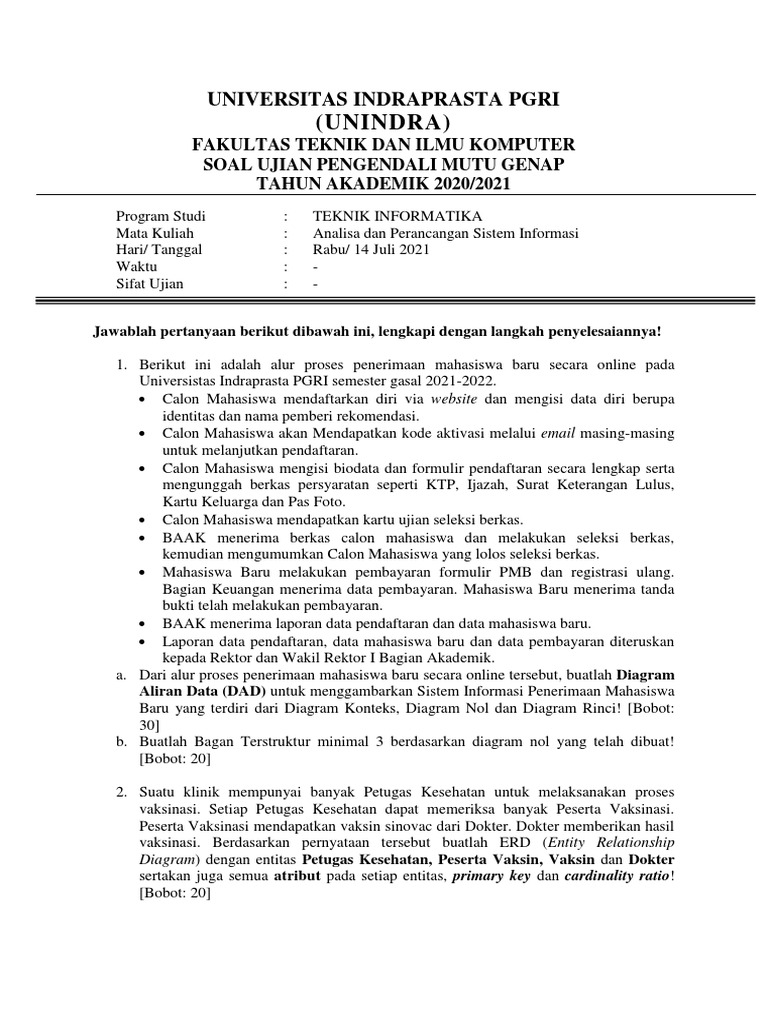 Soal Upm Ansis 140721 | PDF