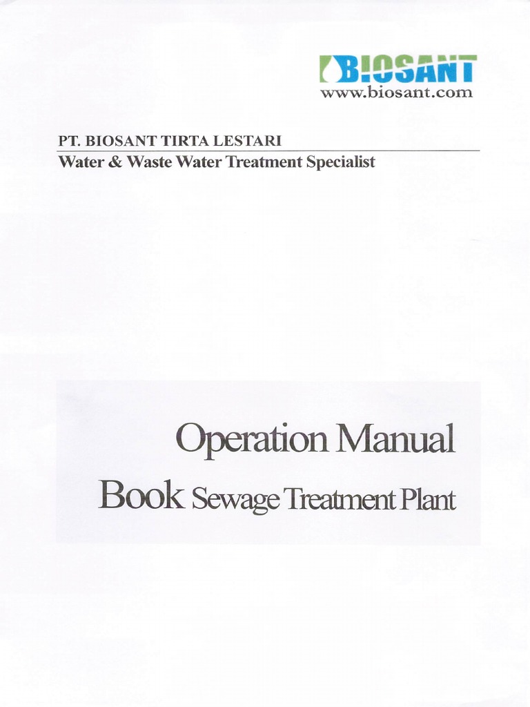 Gambar IPAL Dan Spesifikasi IPAL | PDF