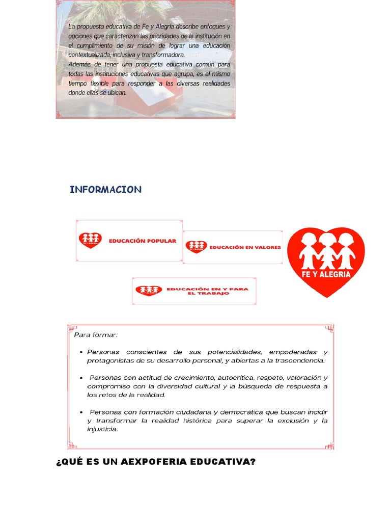 Ficha Sobre La Expoferia | PDF | Crecimiento personal y profesional | Negocios