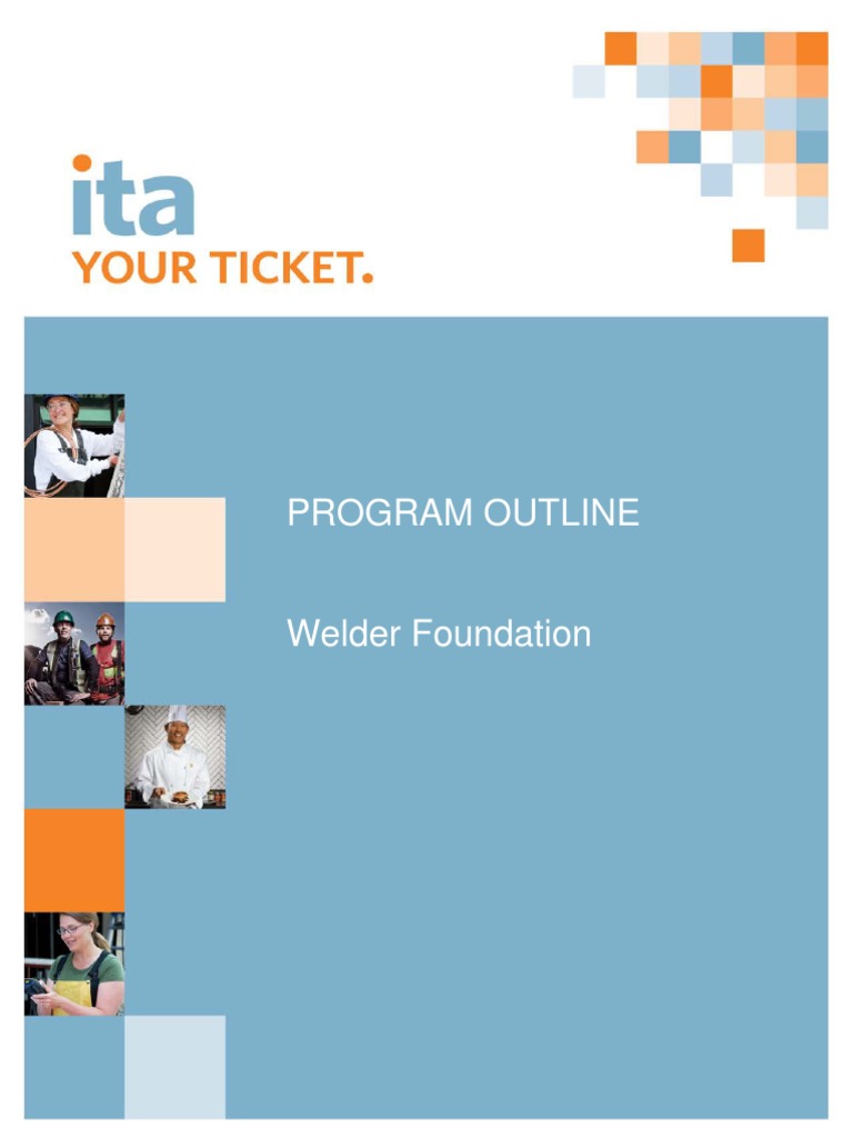 Welder Foundation Program Outline Apr 2020 Harmonized | PDF | Welding | Construction