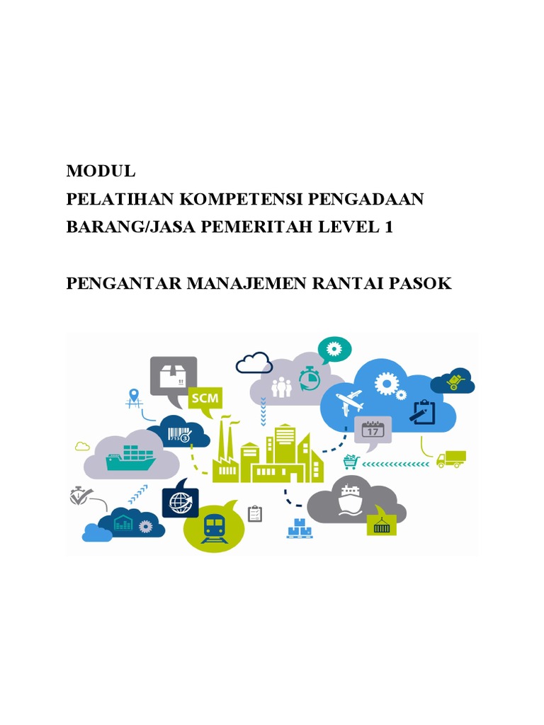 Modul 1 Pengantar Manajemen Rantai Pasok | PDF