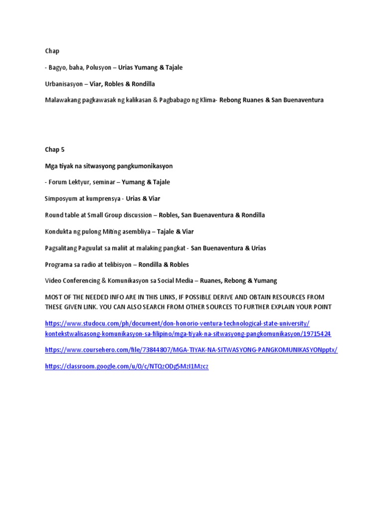 Dissemination of Tasks | PDF