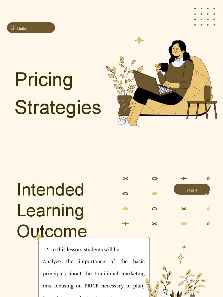 Module # 1 Pricing Strategies | PDF