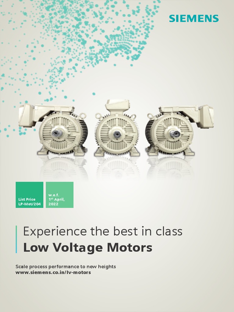 Siemens Motors Price List April2022 | PDF | Electrical Engineering ...