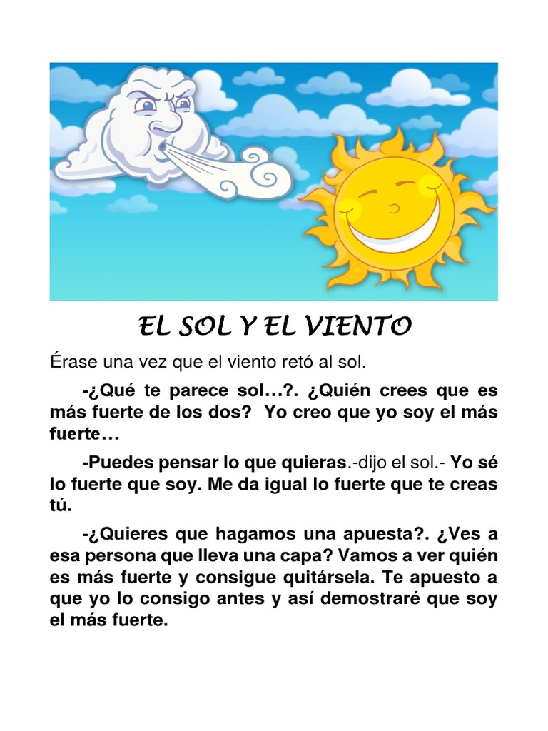 El Sol y El Viento | PDF