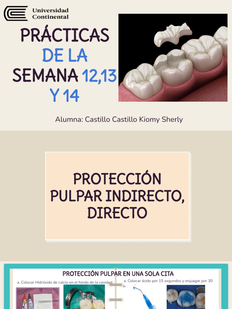 Proteccion Dentino Pulpar | PDF | Química | Materiales