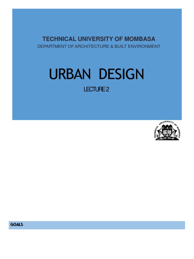 Lecture 2 URBAN DESIGN | PDF | Urban Design | City